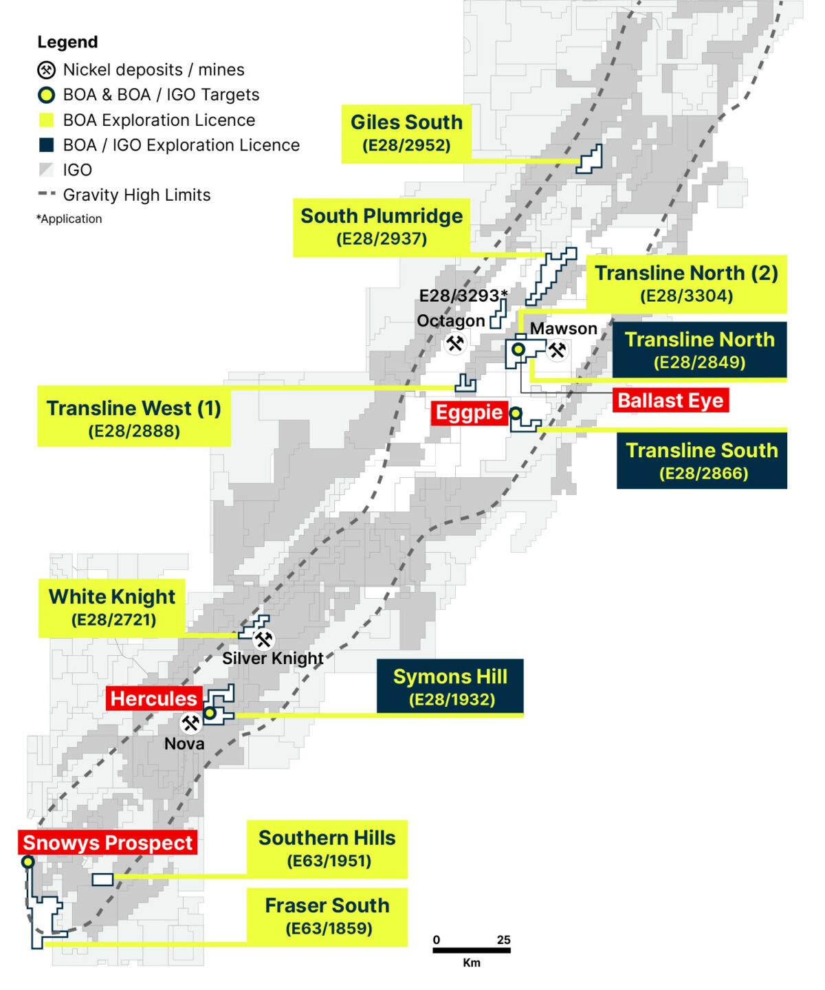 E28/2721 White Knight – BOA Resources
