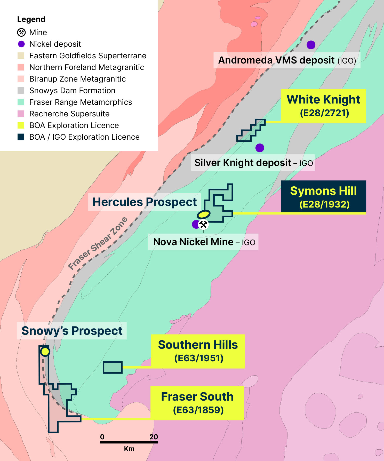 E28/1932 Symons Hill – BOA Resources